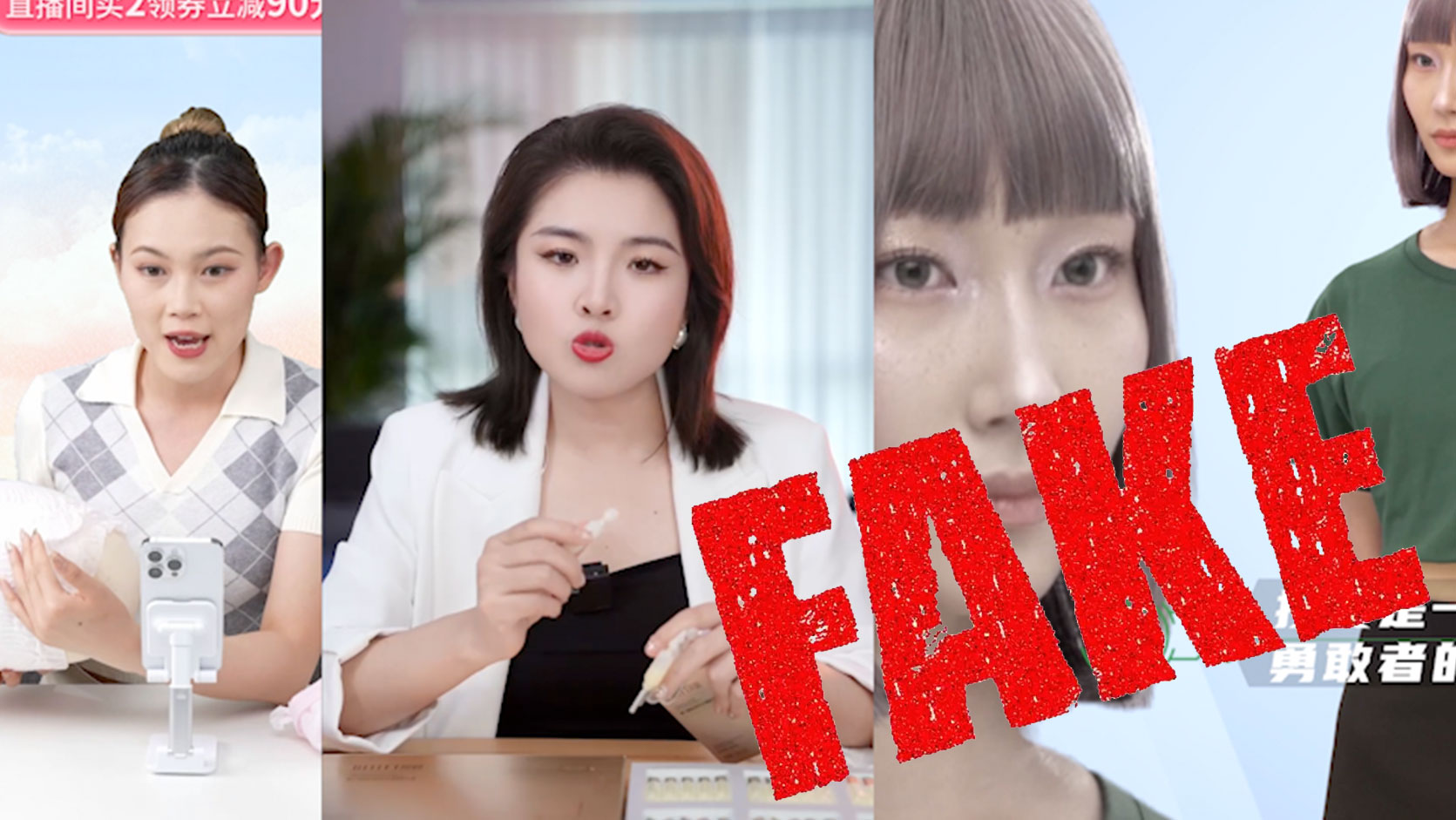 Some chinese influencers create their own digital clones using deepfake ...